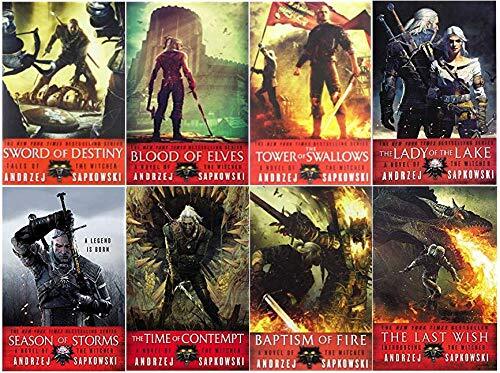 Andrzej Sapkowski Witcher Series Collection 7 Books Gift-Box Set ...