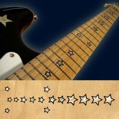 New Sambora's Stars Fret Markers Inlay Sticker Decal Guitar Japan | eBay