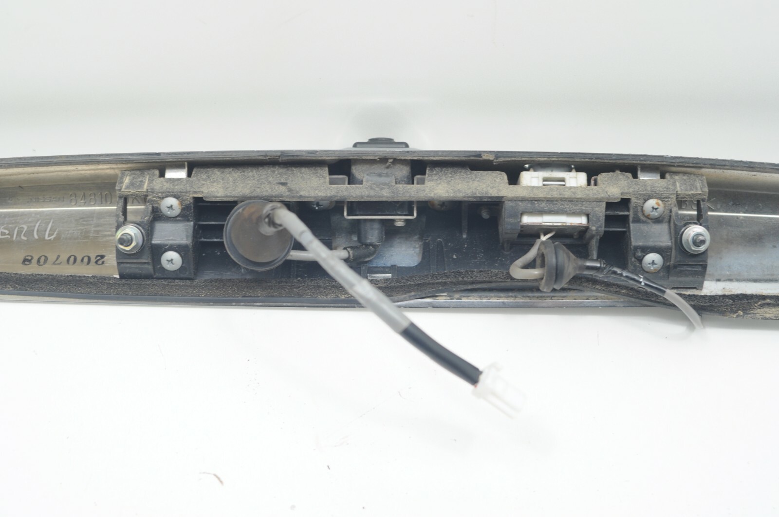 07 - 13 Infiniti G35 G37 Sedan Trunk Lid Chrome Molding Trim Panel ...