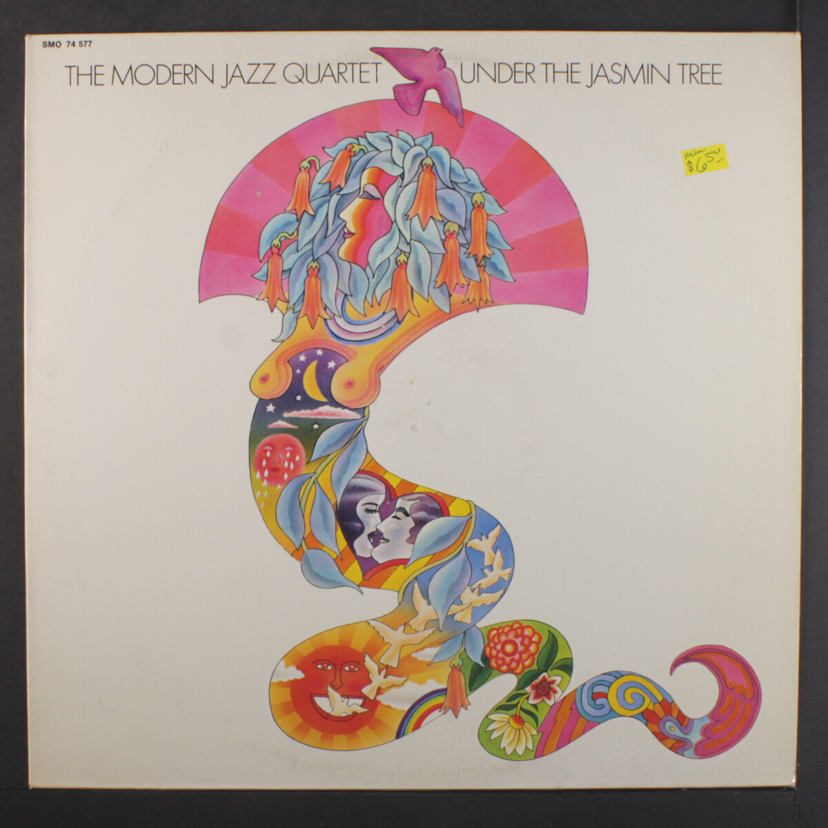 MODERN JAZZ QUARTET: under the jasmin tree Apple Records 12" LP 33 RPM ...