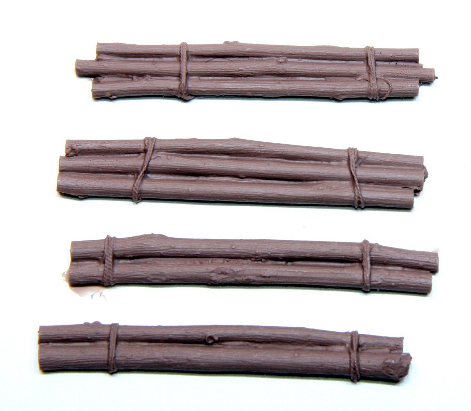 1/48 - Sherman Tank Log Sets #1 (2 Sets) Value Gear Stowage - Braile ...