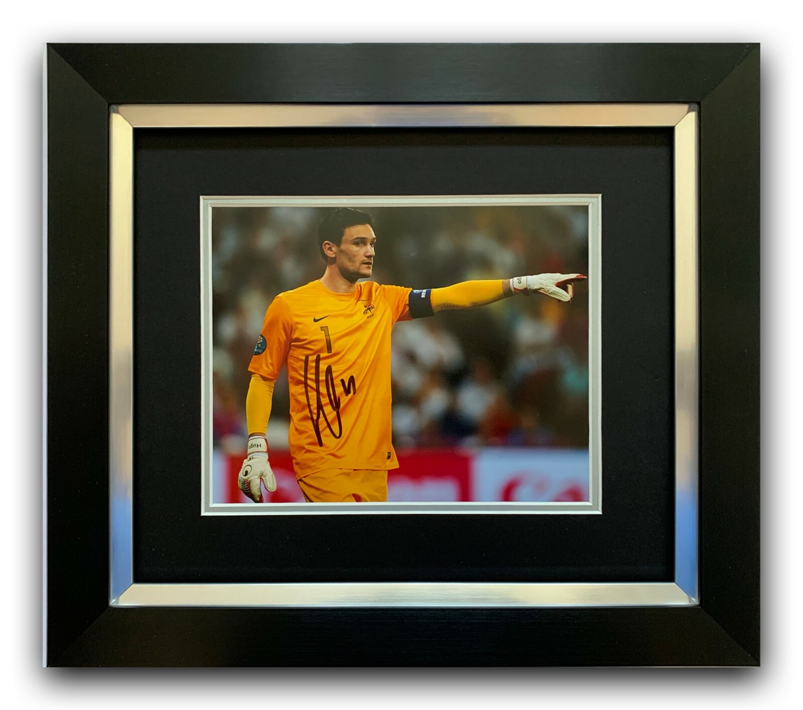HUGO LLORIS HAND SIGNED PHOTO FRAMED DISPLAY - FRANCE FOOTBALL ...