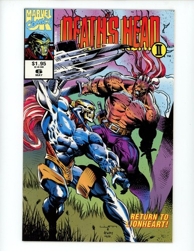 Deaths Head II #6 1993 Marvel Comics NM- Comic Book Liam Sharp Cover | eBay