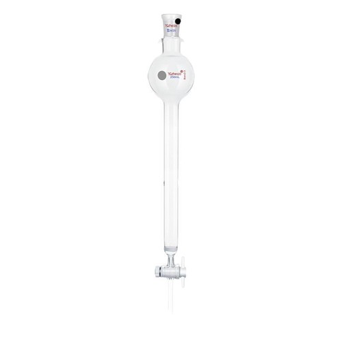 Chemistry Lab Supply: Chromatography Column w/ Reservoir, Borosilicate ...