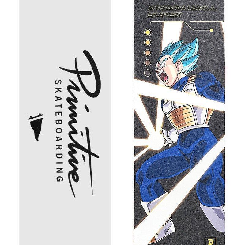 PRIMITIVE Skateboard Deck Tape Grip Tape VAGETA RAGE Dragon Ball New ...