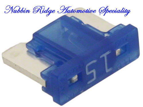 15 Amp Low Profile Mini Fuse Buss Auto Fuses Container of 5 Cat No. ATM ...