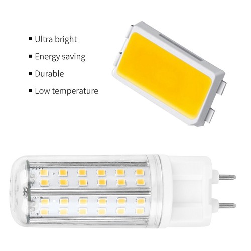 G12 LED Corn Bulb Lamp 10W Hight Bright Lamp Home W/85 LED Beads HG ...