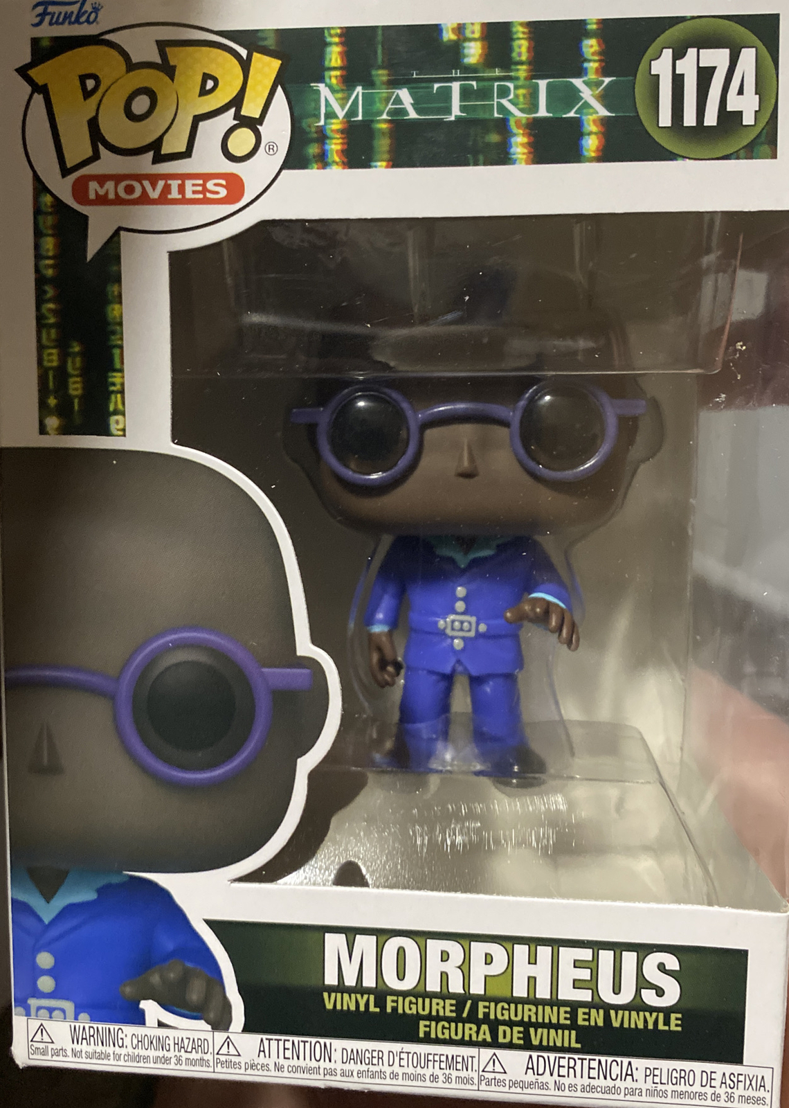 Funko Pop Movies - The Matrix Revelations Morpheus Vinyl Figure #1174 ...