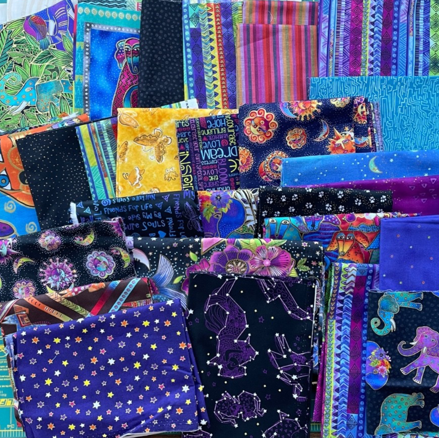 LAUREL BURCH *** OVER 1O YARDS OF FABRIC *** | eBay