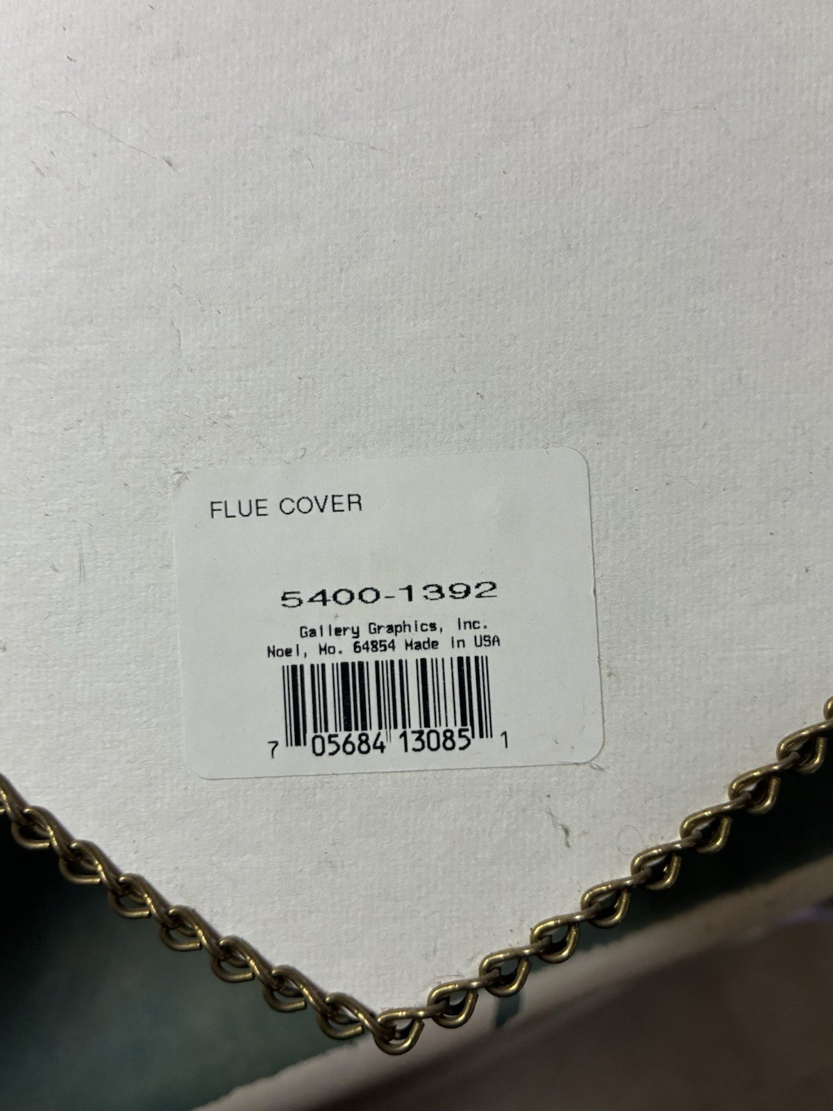 Gallery Graphics, Inc. Heart Shape Flue Cover 5400-1392 | eBay