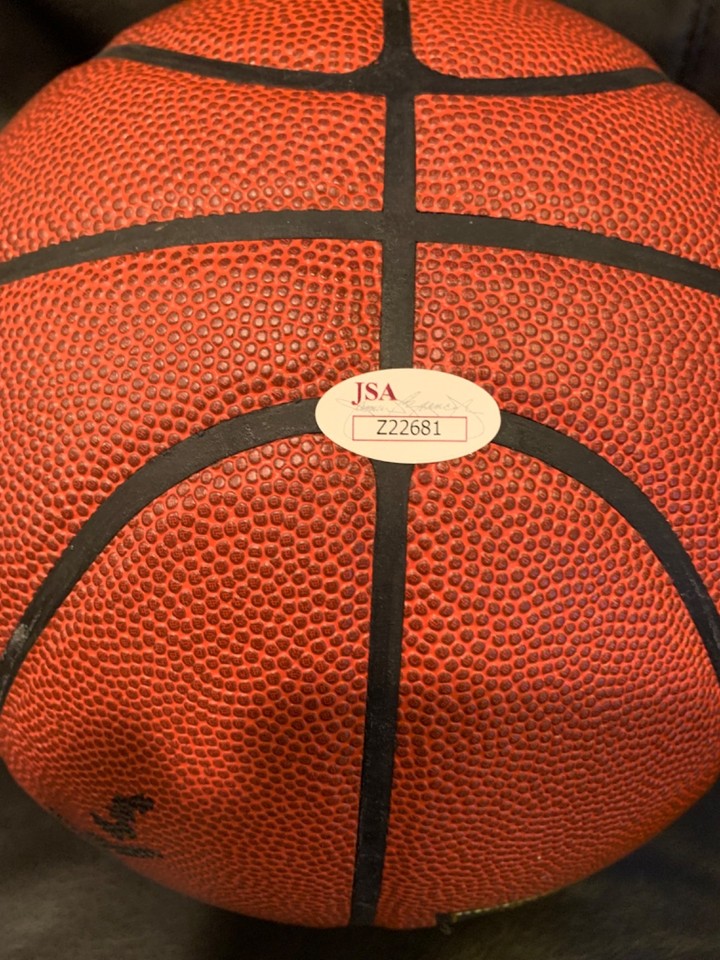 GEORGE MIKAN AUTOGRAPHED NBA TOP 50 BASKETBALL RARE LAKERS JSA LOA | eBay