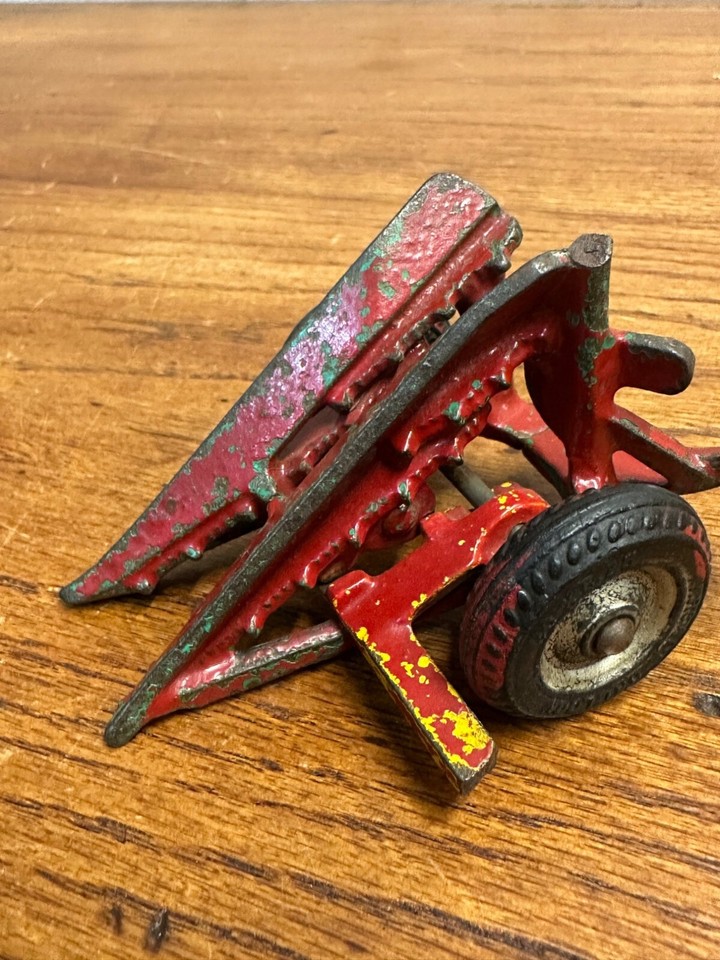 Vintage Arcade Cast Iron Farm Toy Sickle Mower Broken As-Is | eBay