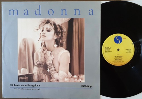 MADONNA - Like A Virgin (U.S. Dance Remix) : UK PRS pressing 12" Vinyl ...