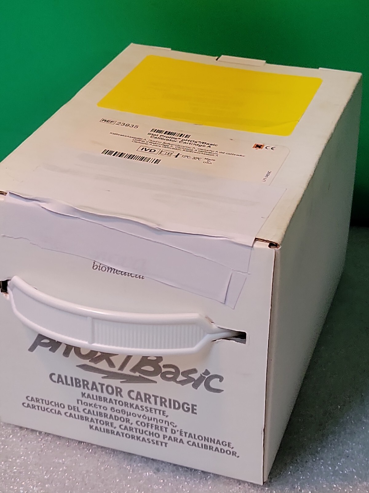 Nova Biomedical pHOx/Basic Calibrator Cartridge 23935 | eBay
