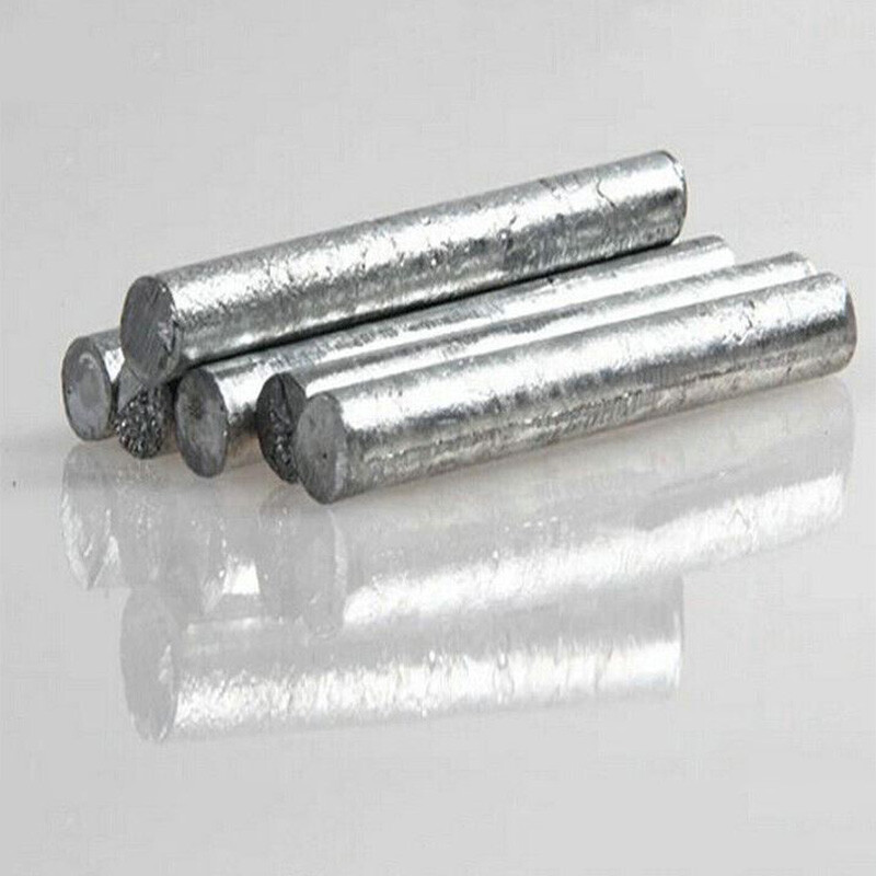 Zinc Rod Solid Round Bar Electroplate Anode Electrode 100mm/300mm，Dia ...