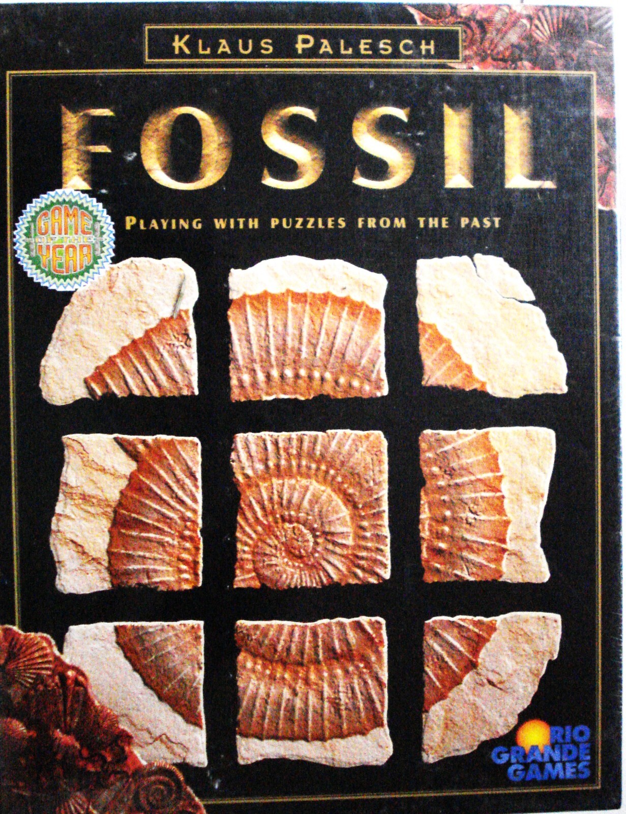 1998 Fossil Board Game by Klaus Palesch Rio Grande Games 2-6 Players ...