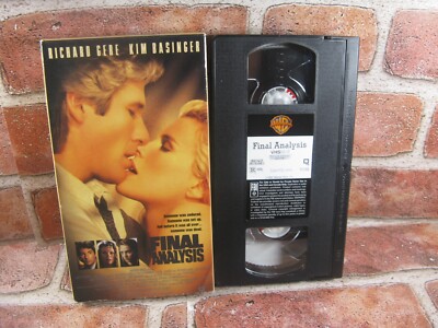 Final Analysis VHS VCR Video Tape Used Movie Richard Gere 85391224334| eBay