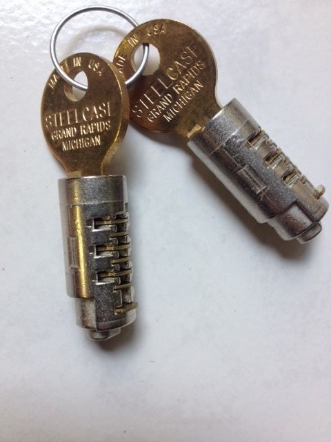Steelcase lock cores / New and Used | eBay
