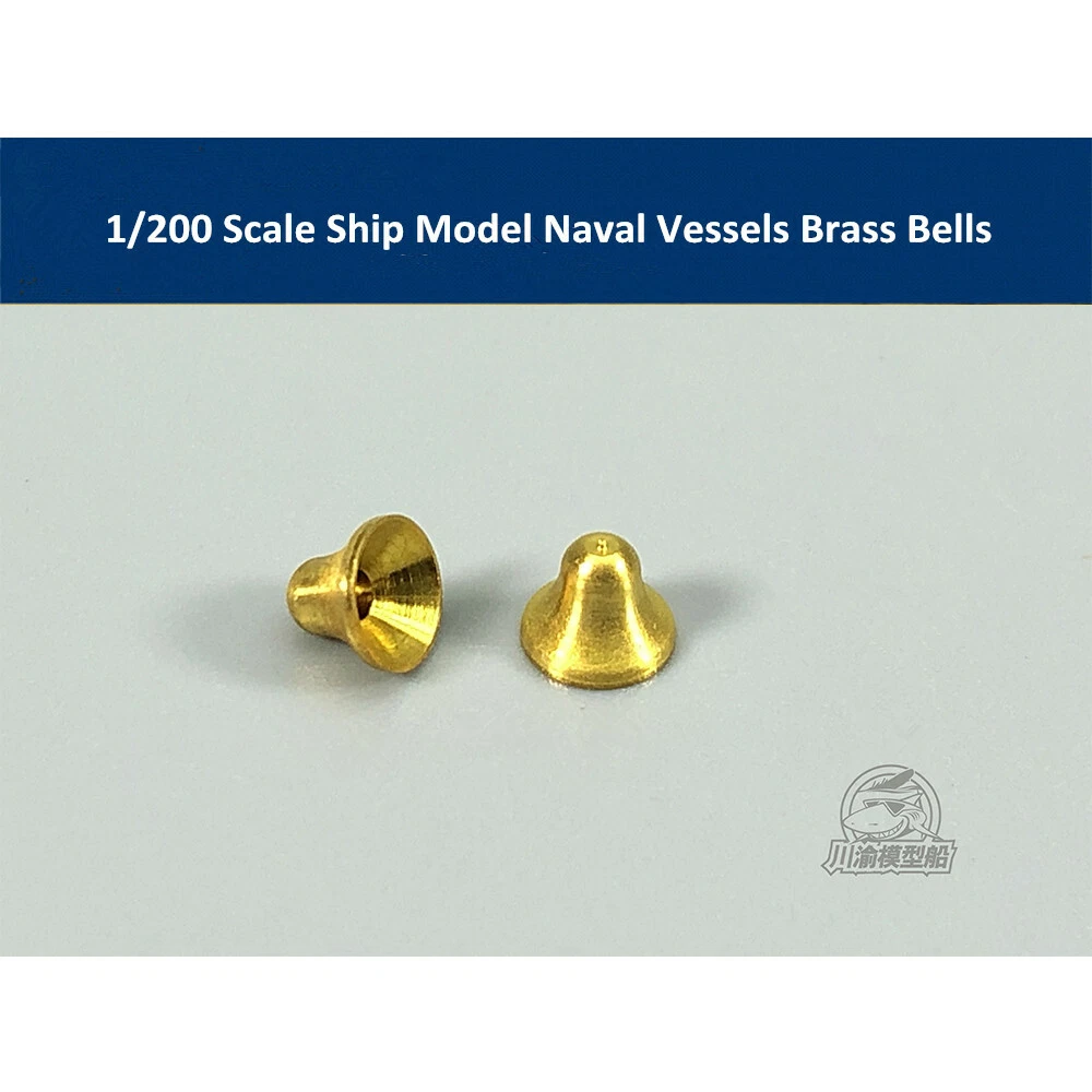 Купить Ибей | 1/200 Scale Ship Model Naval Vessels Brass Bells 2pcs/set