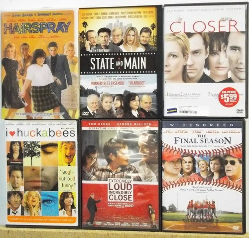 6 FAMILY FRIENDLY POPULAR DVD movies READ LIST INSIDE Lot #M310 FREE US ...