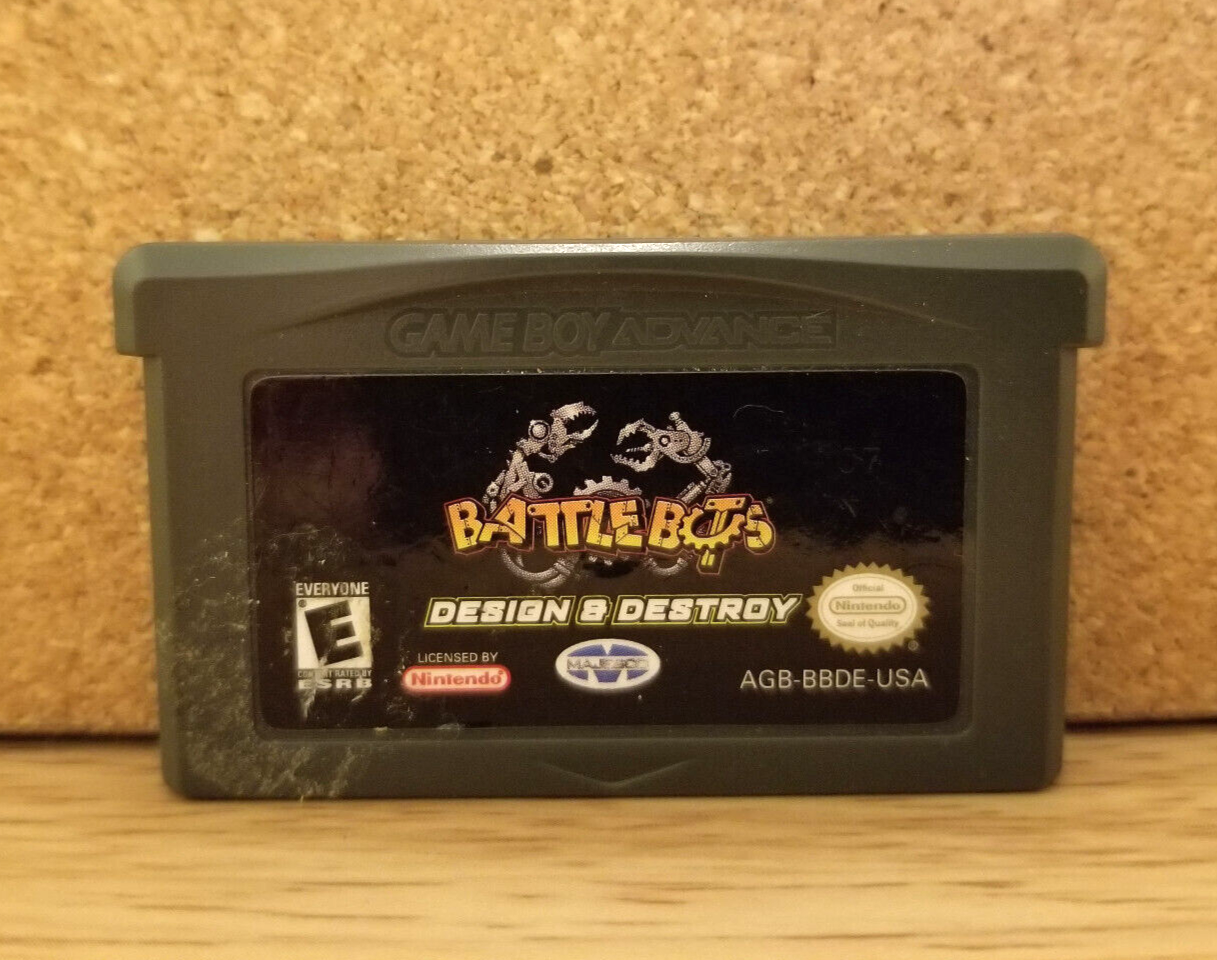 BattleBots: Design & Destroy (Nintendo Game Boy Advance, 2003 ...