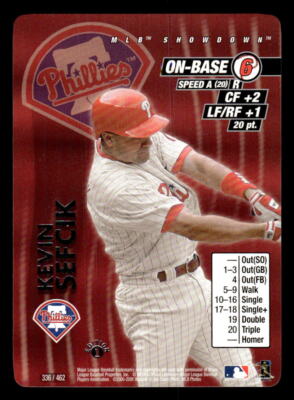 2001 MLB Showdown 1st edition # kevin sefcik | eBay