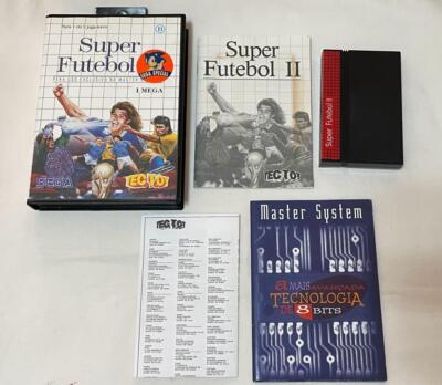 Sega Master System Tectoy : Super Futebol 2 complete all papers | eBay