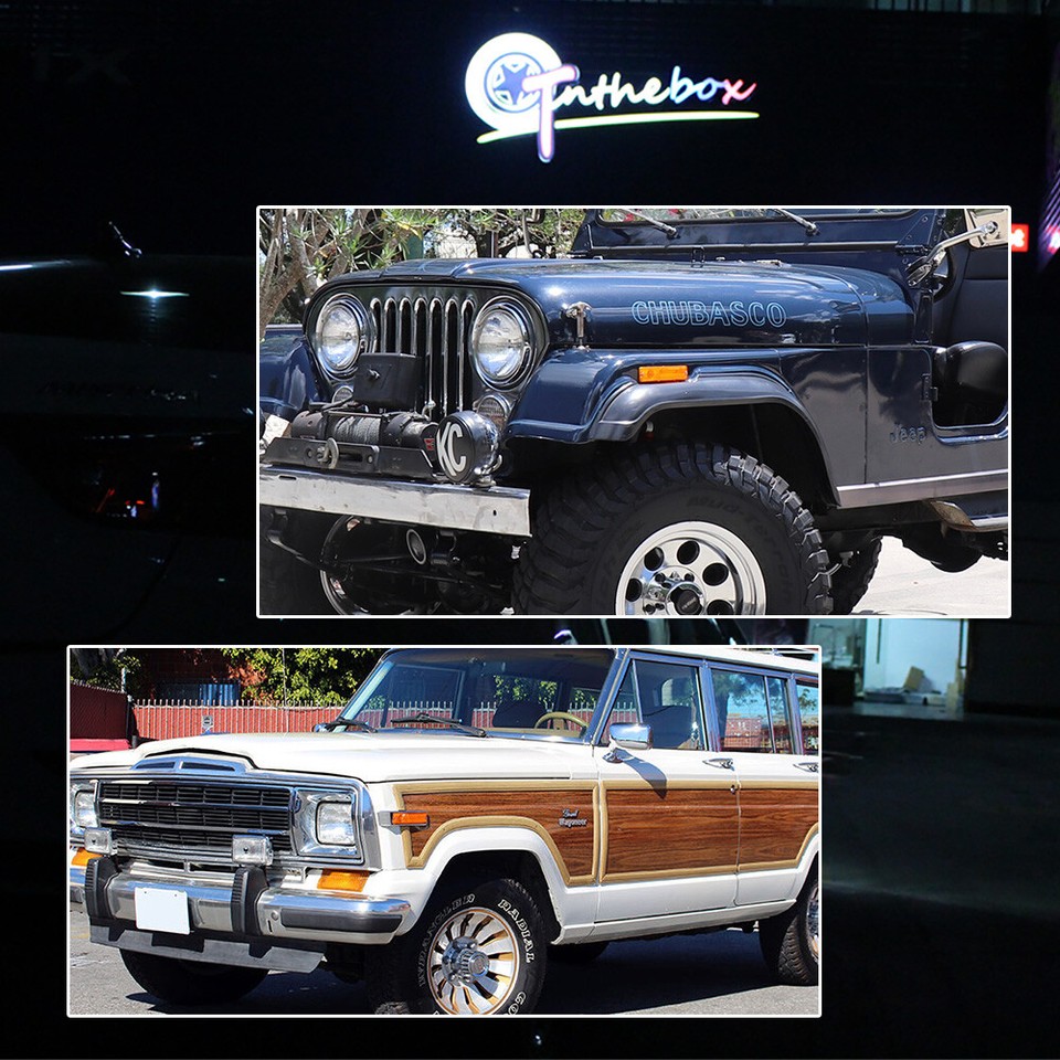 Amber Lens Front Side Marker Lights for Jeep CJ5 CJ6 CJ7 CJ8 SJ ...