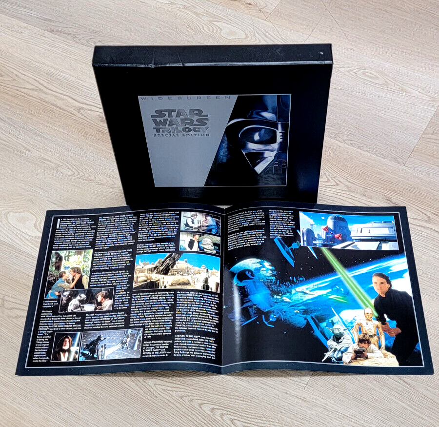 Laserdisc STAR WARS TRILOGY 1997 Special Edition Widescreen 5-Laser ...