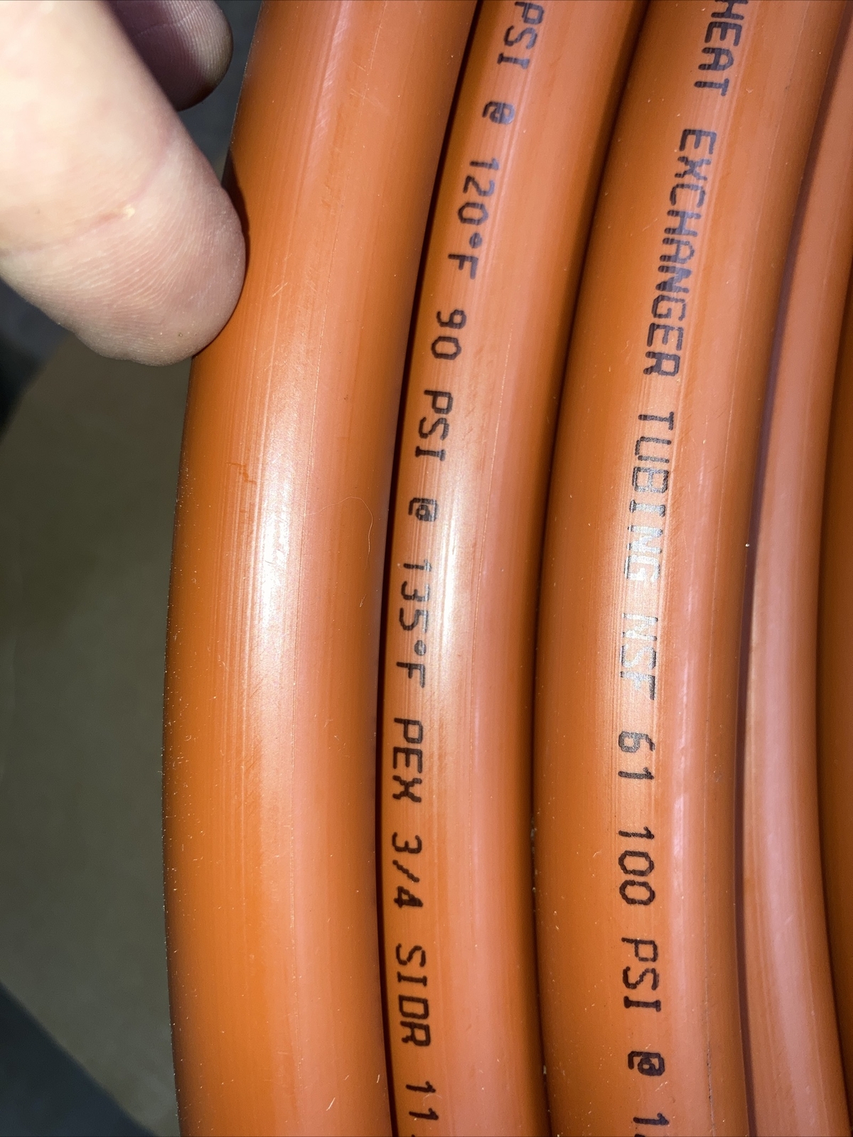 200’ 7/8" Dura Poly XL PEX with 02 barrier (oxygen barrier) | eBay