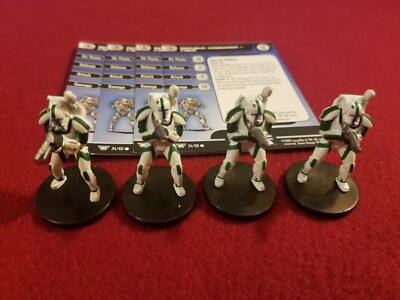 Star Wars Miniatures Champions Force 34 CLEARANCE x4 Republic Commando ...