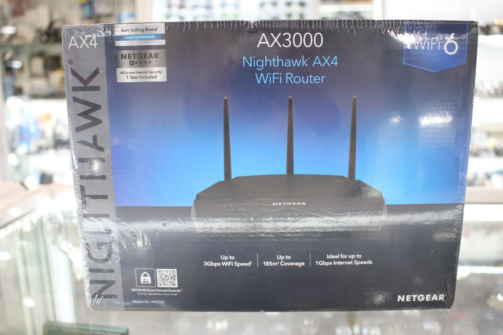 Netgear Nighthawk AX3000 AX4 4-Stream WiFi 6 Router | eBay