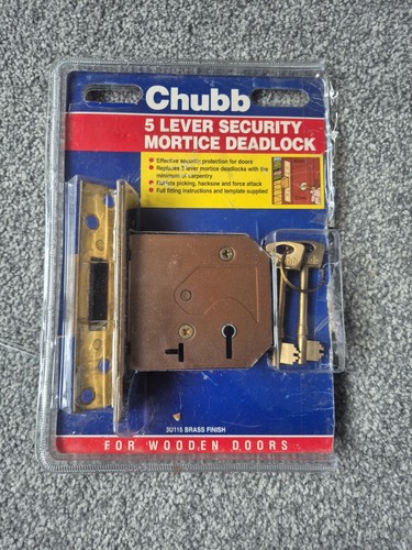 CHUBB 5 LEVER MORTICE LOCK 80MM 🔥 | eBay UK