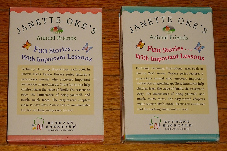 JANET OKE'S ANIMAL FRIENDS COMPLETE CHAPTER BOOK BOX SETS #1-12 | eBay