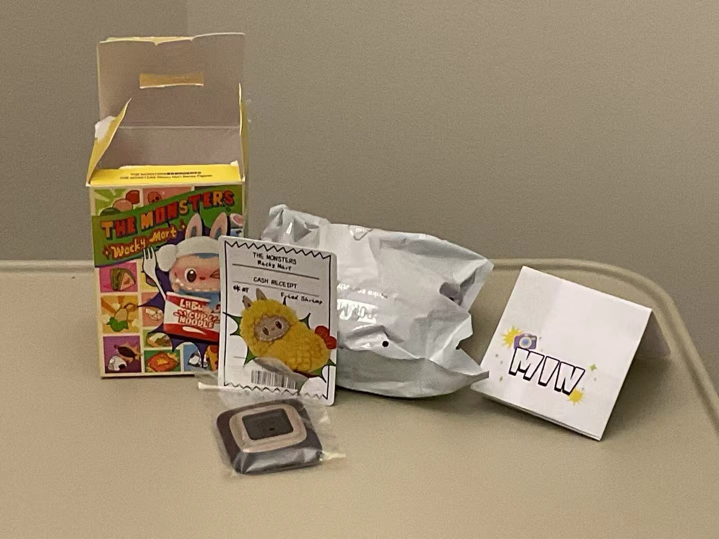 POP MART Authentic Labubu Fried Shrimp Wacky Mart Series Fried Shrimp ...