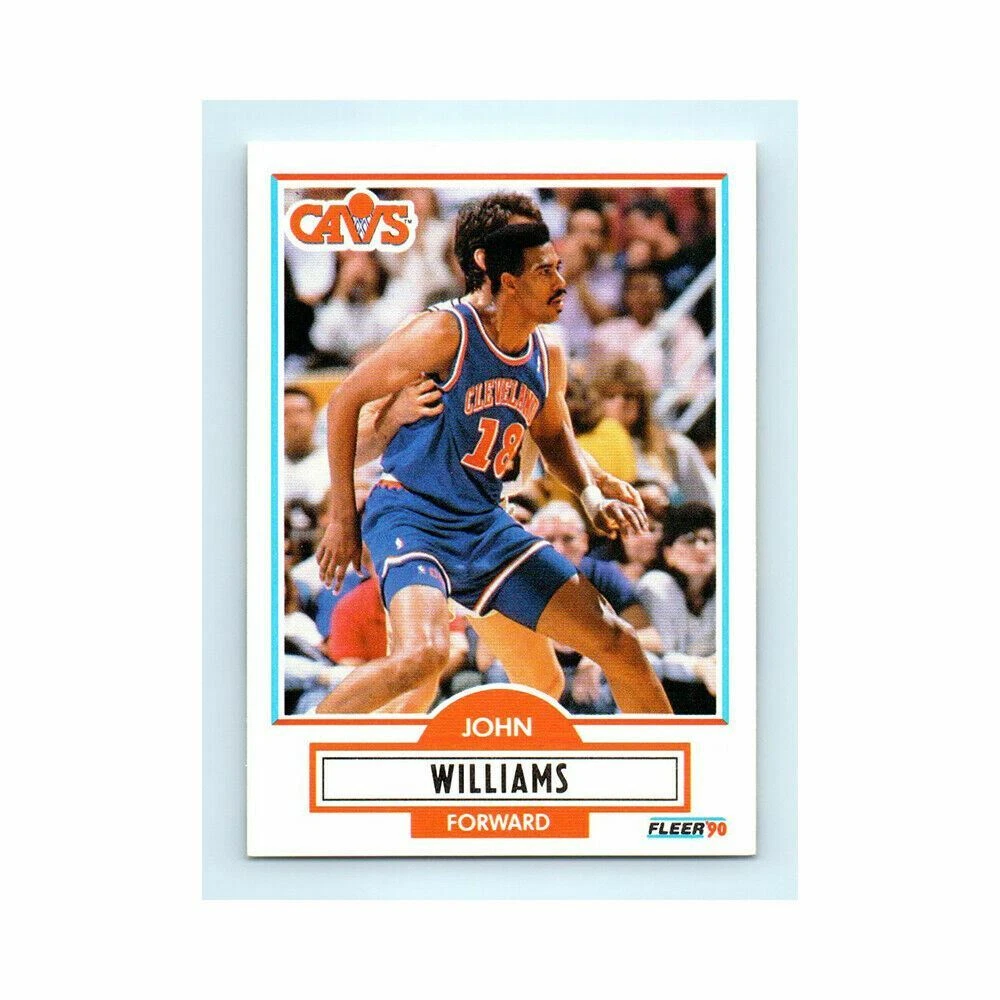 John Williams Autographed Basketball Card (Cleveland
