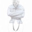 White Asylum Straight Jacket Costume S/M L/XL BODY HARNESS Restraint ...