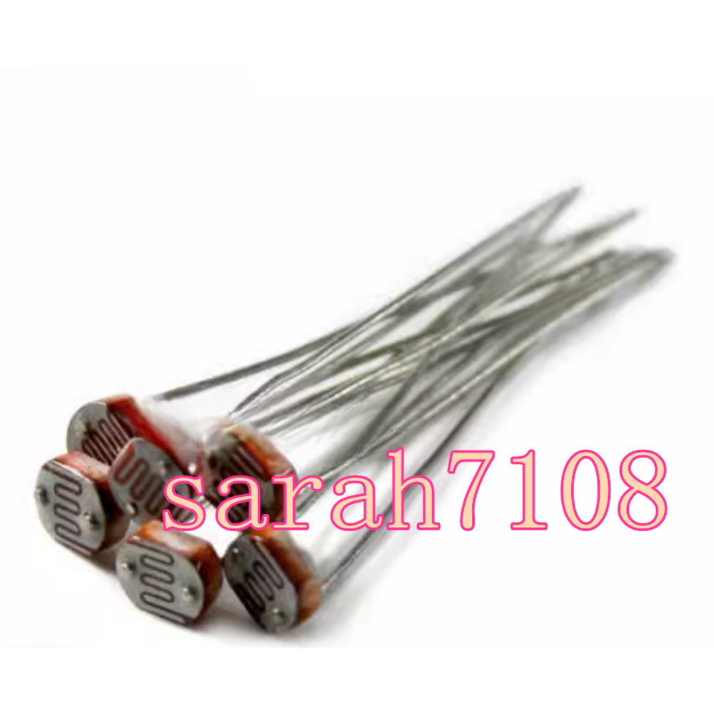 Gl5528 10 PCS 5MM Light Dependent Resistor Photoresistor GL5528 LDR
