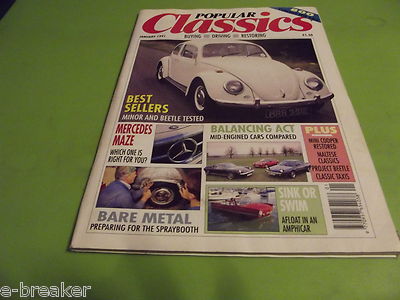 POPULAR CLASSICS MAGAZINE JANUARY 1991 #c2 | eBay UK