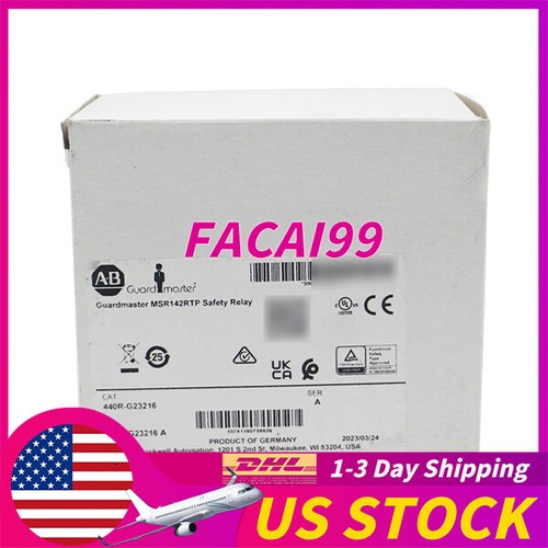 440R-G23216 Allen Bradley GuardMaster MSR142RTP Safety Relay 440RG23216 ...