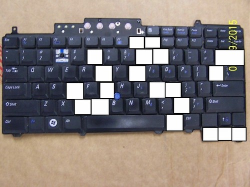 Single Key From A Dell Latitude D620 D630 D820 D830 Laptop with Darfon ...
