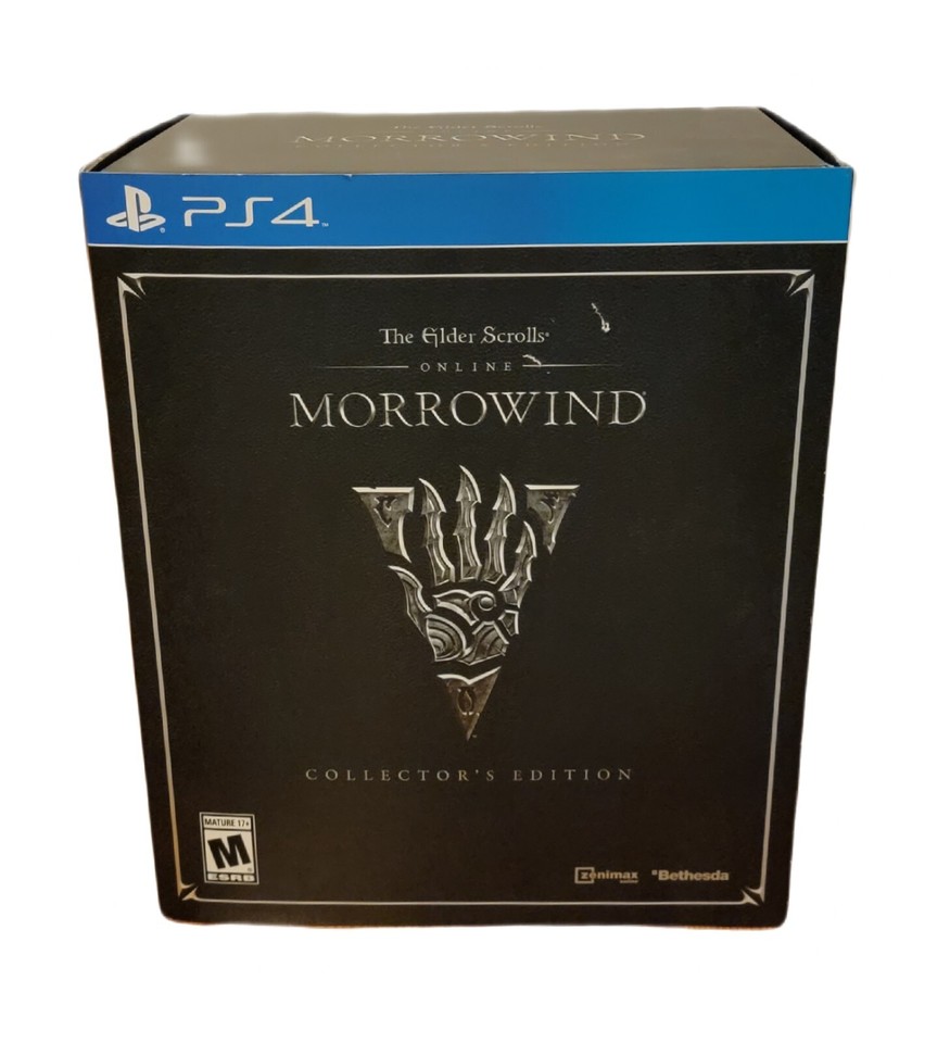 NEW Elder Scrolls Online: Morrowind Collector's Edition Sony ...