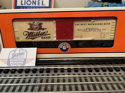 LIONEL 6-83657 MILLER BEER BREWING CO. WOOD-SIDED REEFER NIB (7) | eBay
