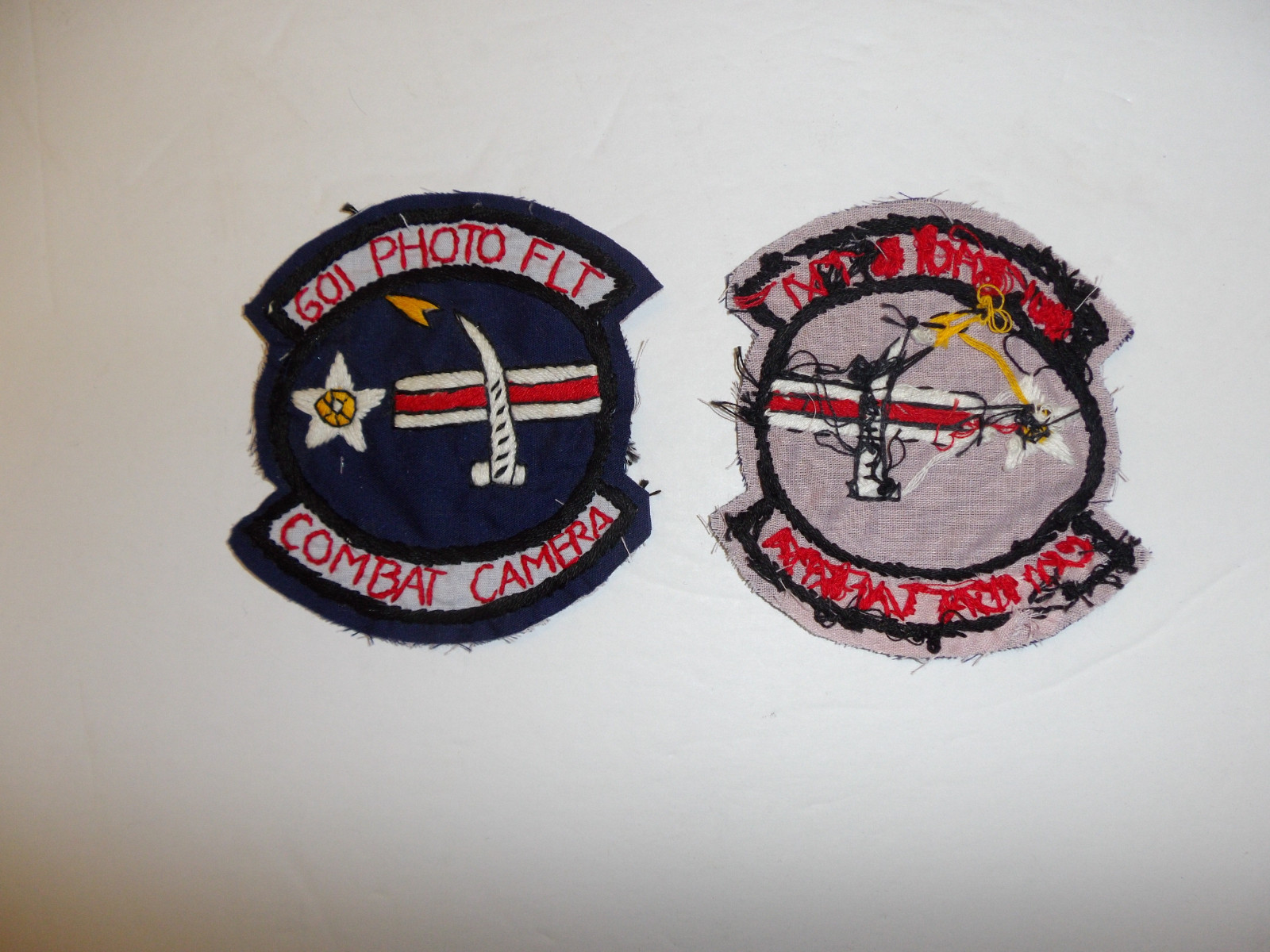 c0085 Vietnam US Air Force 601st Photo Flt Flight Combat Camera patch ...