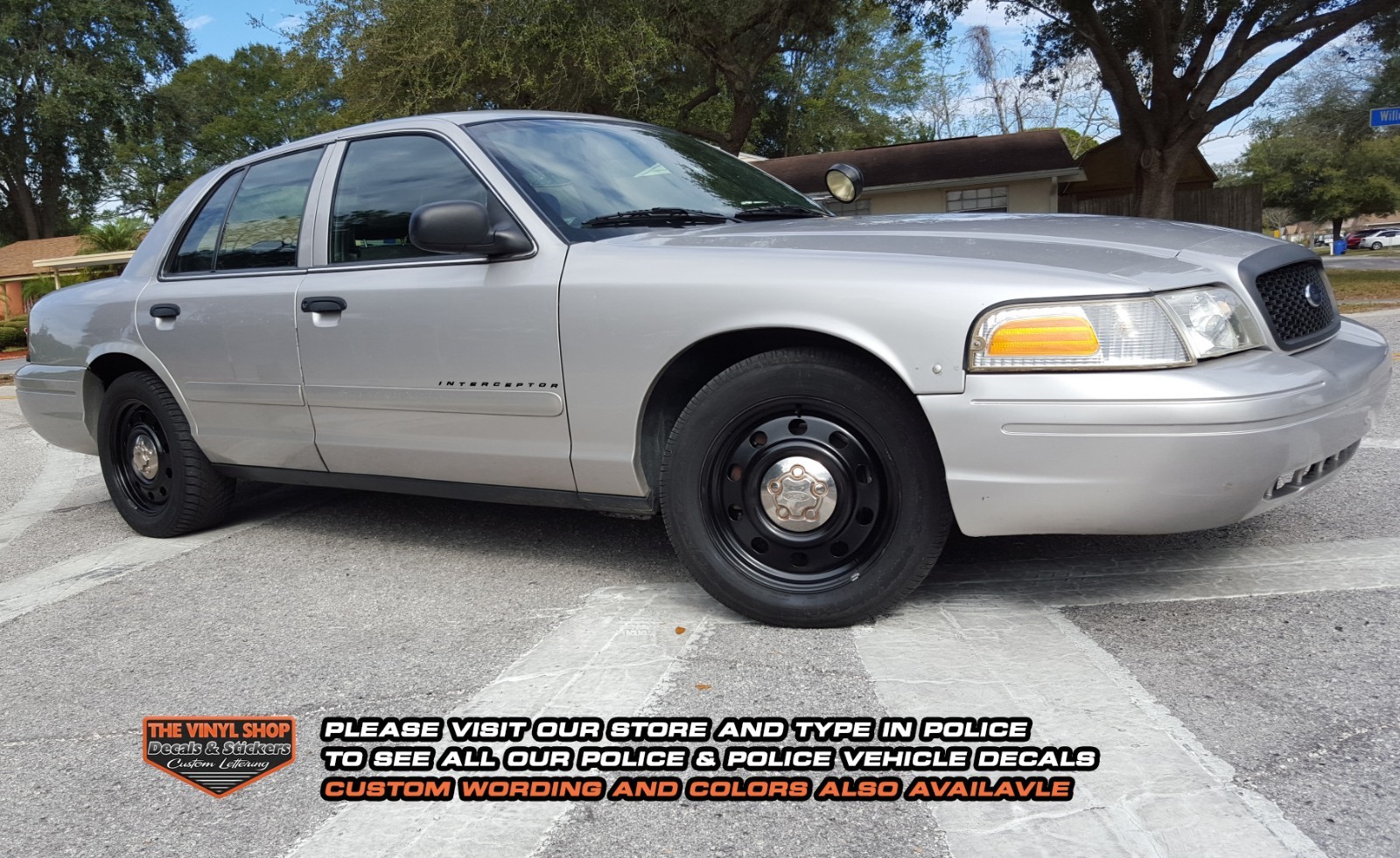 X1 14 INCH "INTERCEPTOR" Police Car Package P71, 9C1,DODGE CHARGER ...