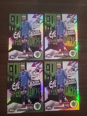4x 2024 Topps MLS Superstars STEFAN FREI EPIC PERFORMANCES SEATTLE ...