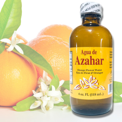 Agua De Azahar 4 Oz. Orange Flower-Blossom Water Drink Ease Stress ...