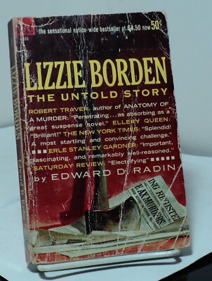 Lizzie Borden -The Untold Story by Edward D Radin - Dell 4886 - 1962 | eBay