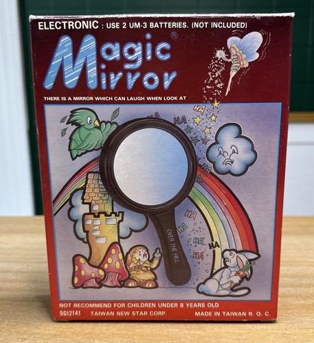 MAGIC MIRROR NEW STAR CORP ELECTRONIC LAUGHING TOY Boxed Vintage Over ...