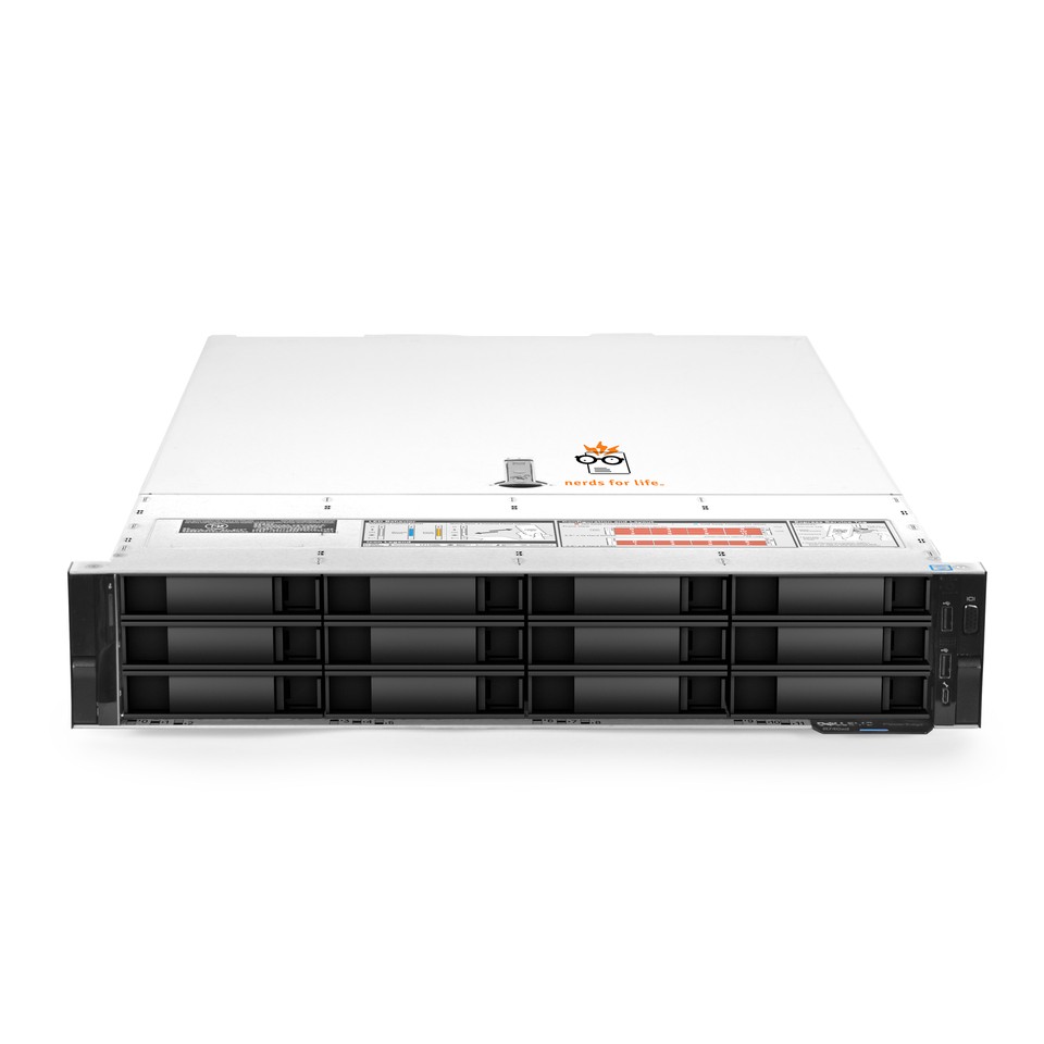 Dell PowerEdge R740xd Server 2.10Ghz 56-Core 64GB 2x 960GB SSD H730P ...